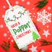 Have a Poppin' Christmas Popcorn Pop It Gift Tag PDF Printable ...