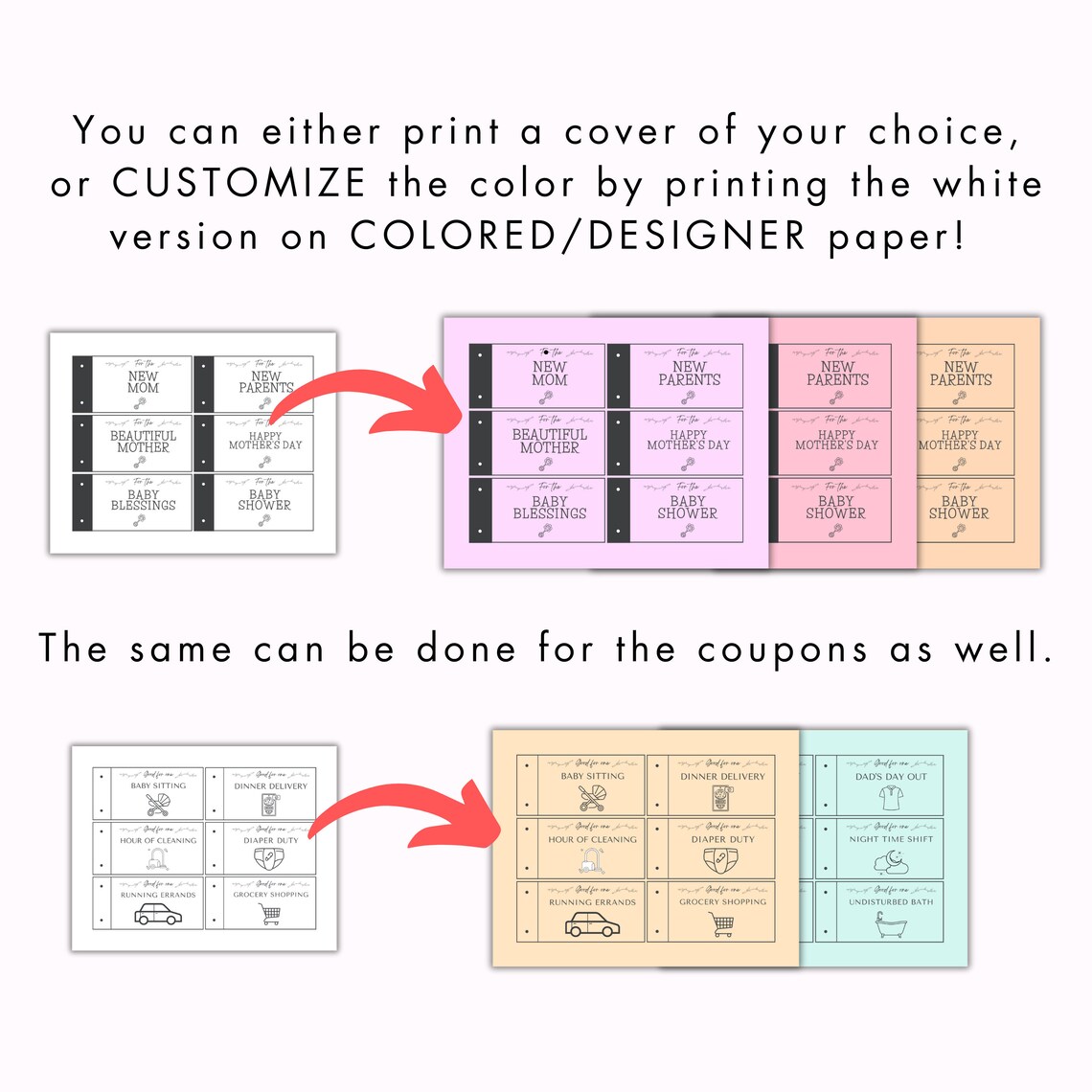 Digital Coupon Book for New Moms, New Parents Coupon Book Instant ...