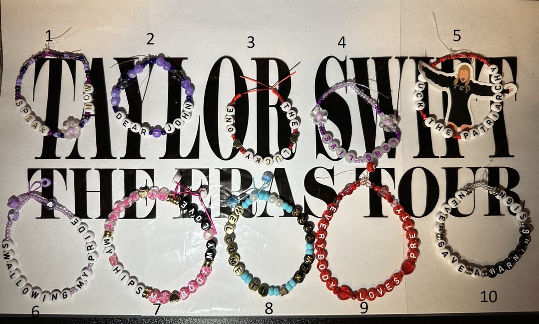 Taylor Swift Trading Bracelets - Over 30 Unique Designs! - Etsy