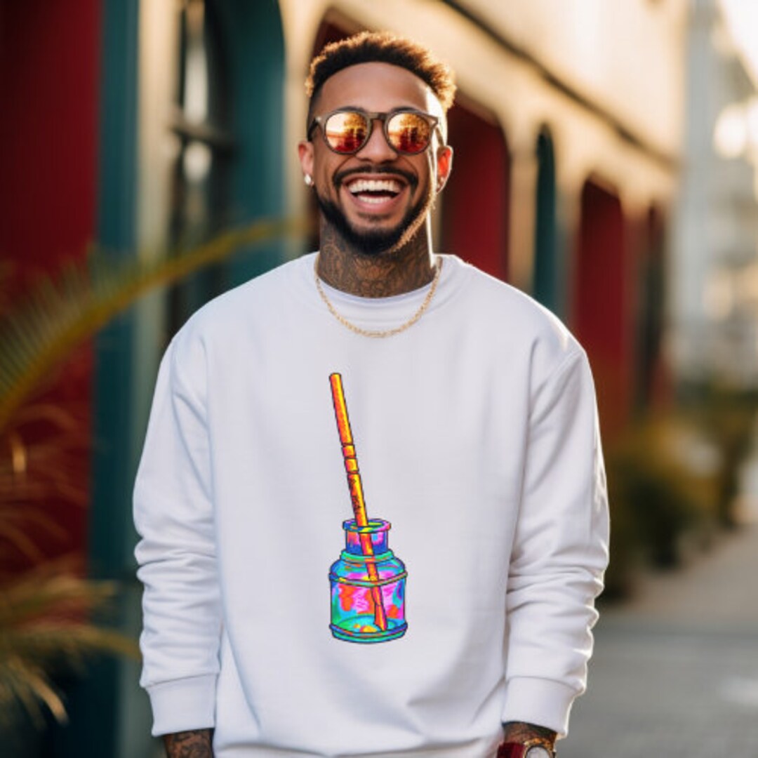 Inkwell Sweatshirt Unisex Crewneck Retro Sweatshirt for Writers Gildan ...