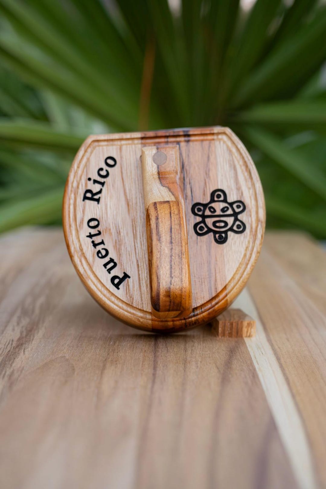 Personalized Mini Tostonera – Handmade Wooden Plantain Press - Etsy