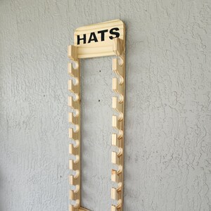 Personalized Hat/ Cap Rack, Baseball Cap Rack - Etsy