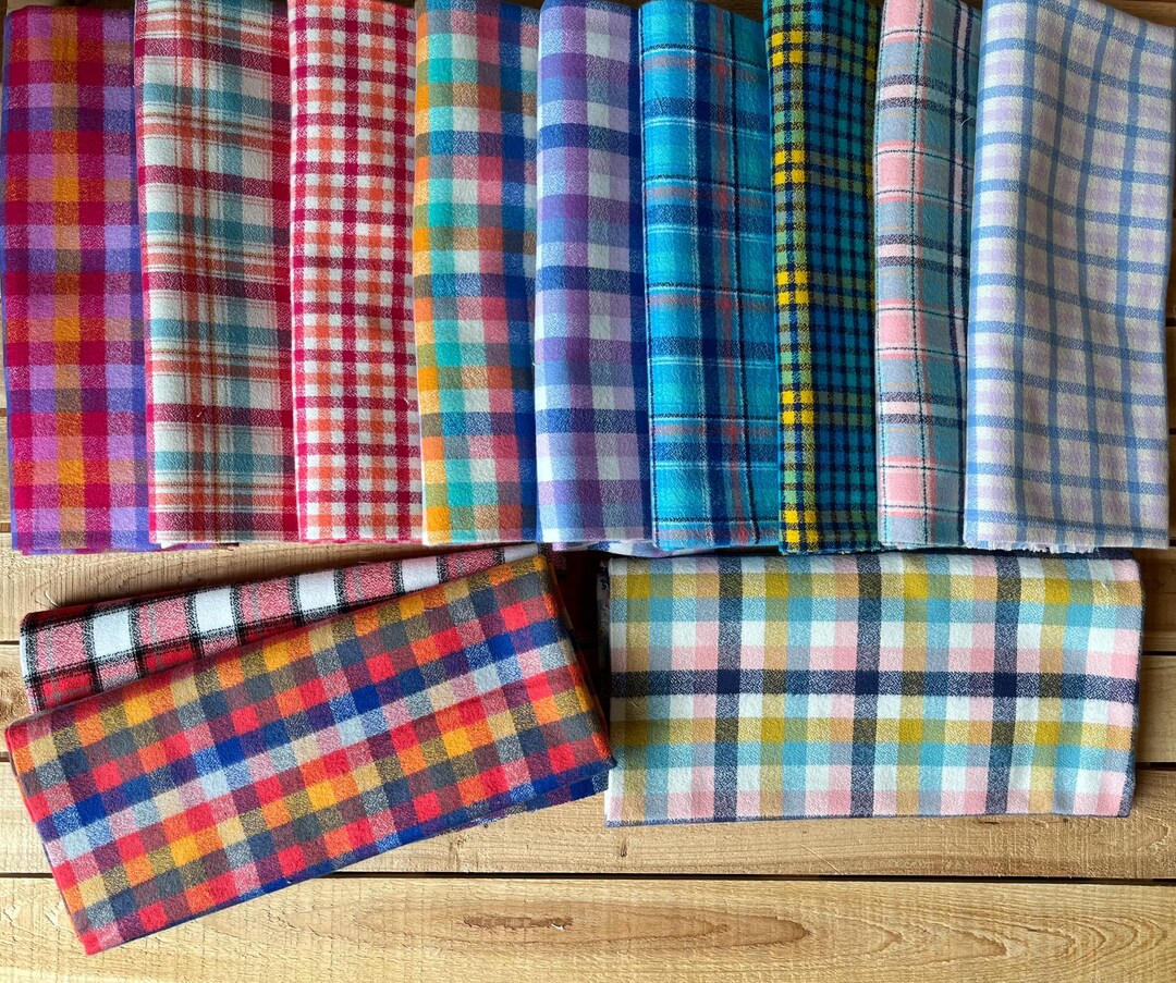 Mammoth Flannel by Robert Kaufman Fabric Cuts - Etsy