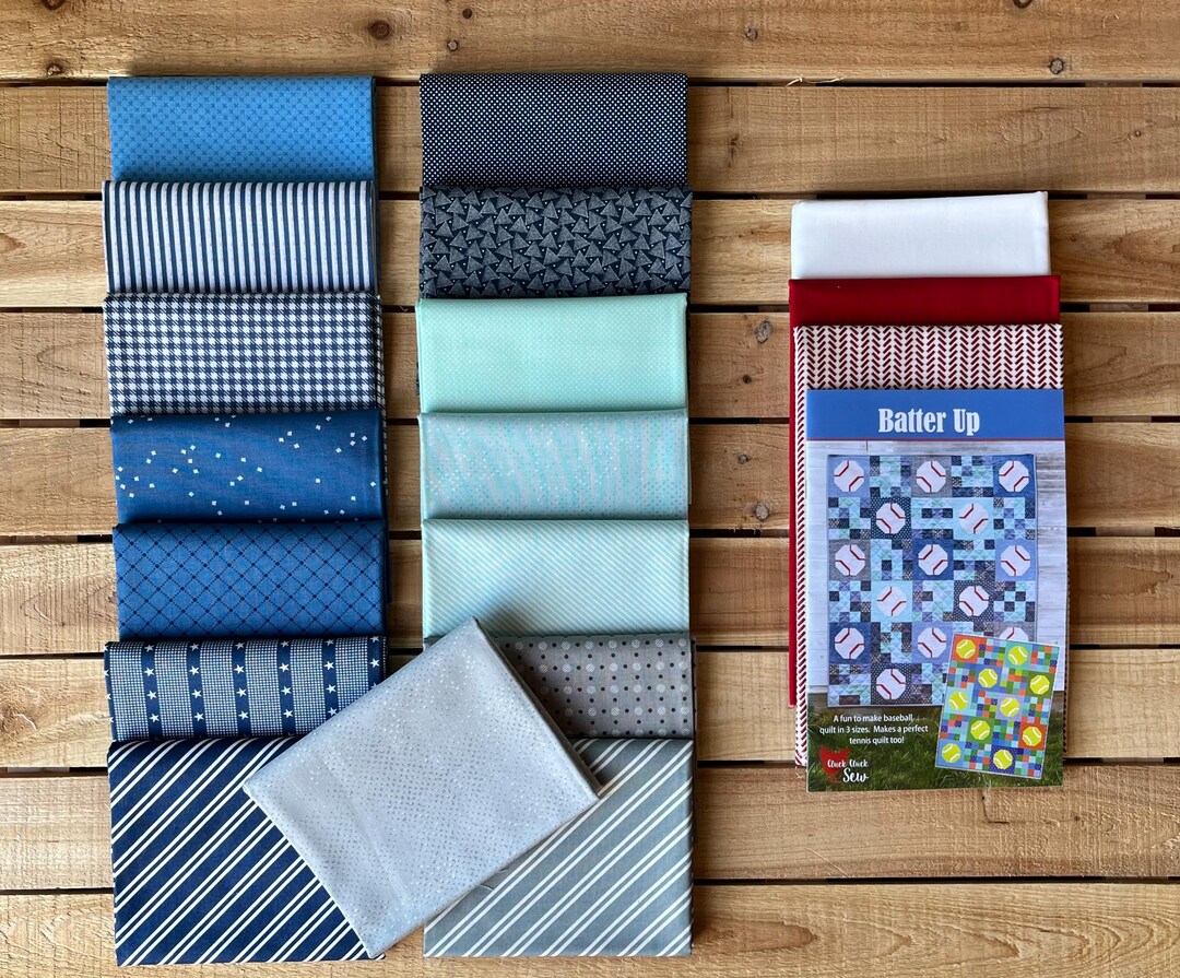 Batter up Quilt Kit by Cluck Cluck Sew - Etsy