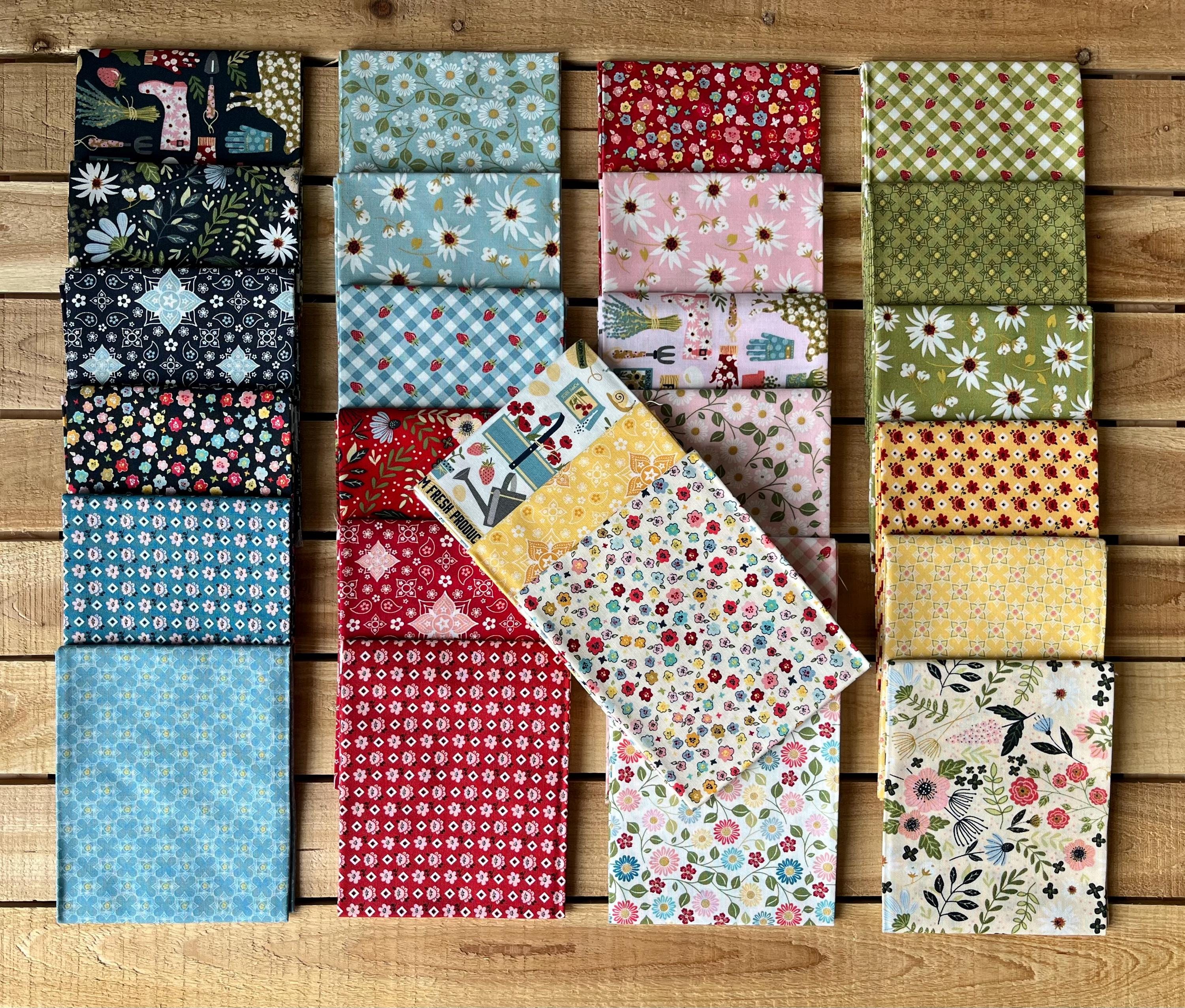 Amazing Grace Sampler Quilt Kit Featuring Farmgirls Unite Fabrics by ...