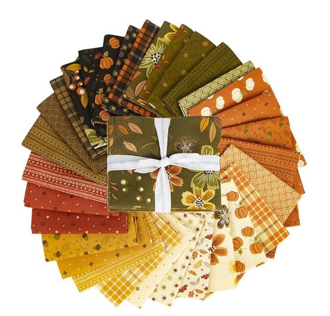 Awesome Autumn Fat Quarter Bundle by Sandy Gervais for Riley Blake Designs - Etsy