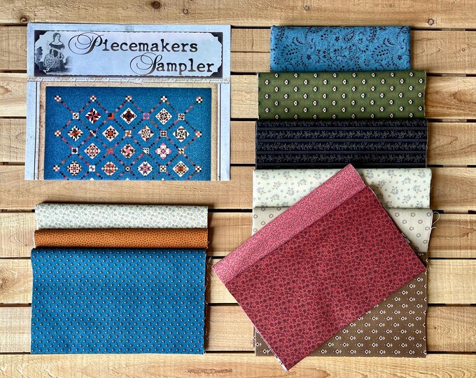 Piecemakers Sampler Quilt Kit by Pam Buda for Marcus Fabrics - Etsy