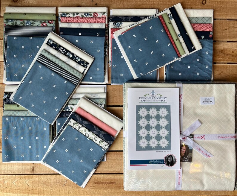 Designer Mystery 2023 FQS Quilt Kit Featuring Sunnyside by Camille ...