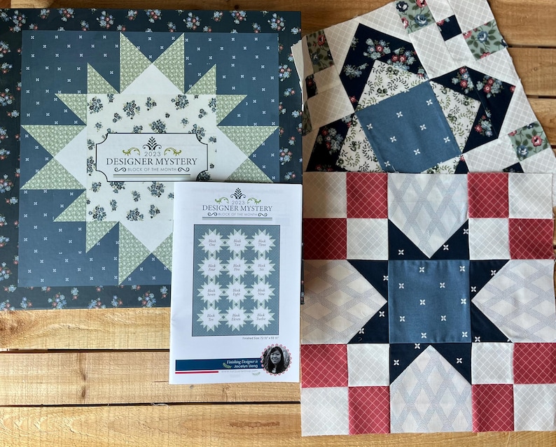 Designer Mystery 2023 FQS Quilt Kit Featuring Sunnyside by Camille ...