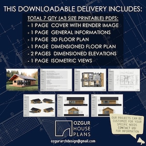 26x36 Ft - 3 Bedroom - Single Story Small House Plan - Modern ...