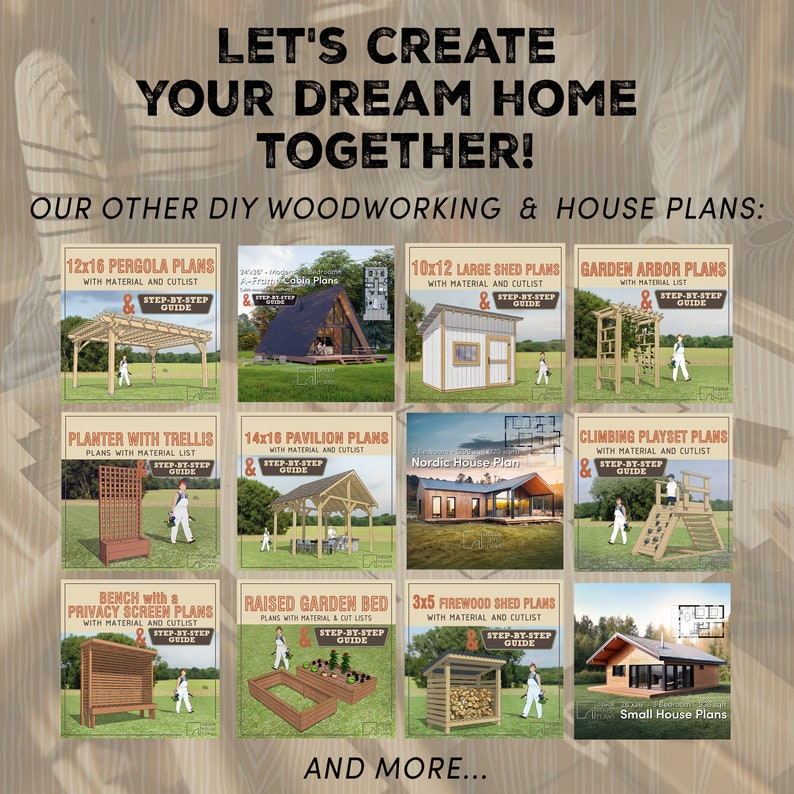 Planter Box DIY Plan - PDF Download - Build Instructions - Material ...