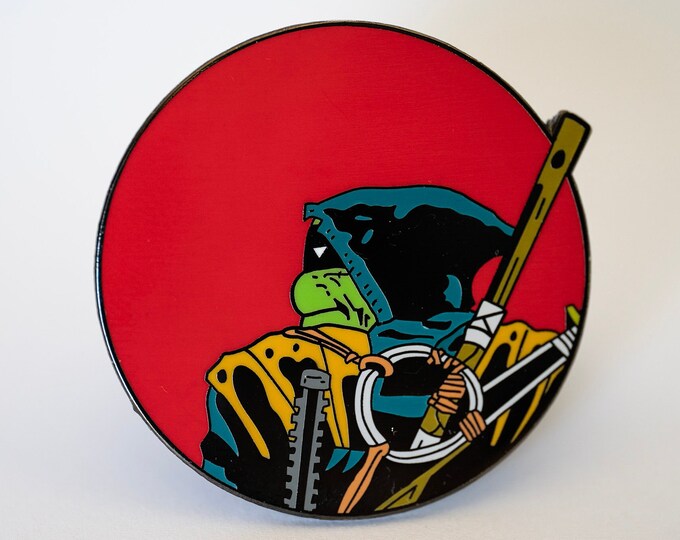 TMNT Pin: the Wandering Ninja Hard Enamel Pin - Etsy