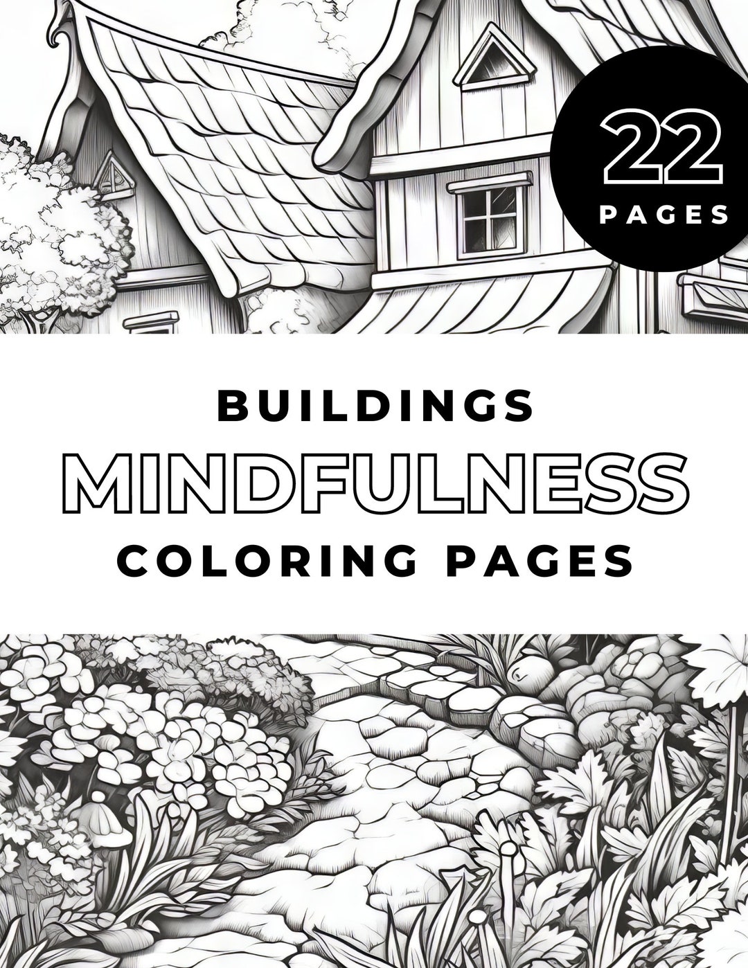Coloring Pages for Mindful People - 22 Printable Pages - Relaxing ...