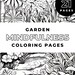 21 Fantasy Garden Coloring Pages, Digital Download, Wall Art, Coloring ...