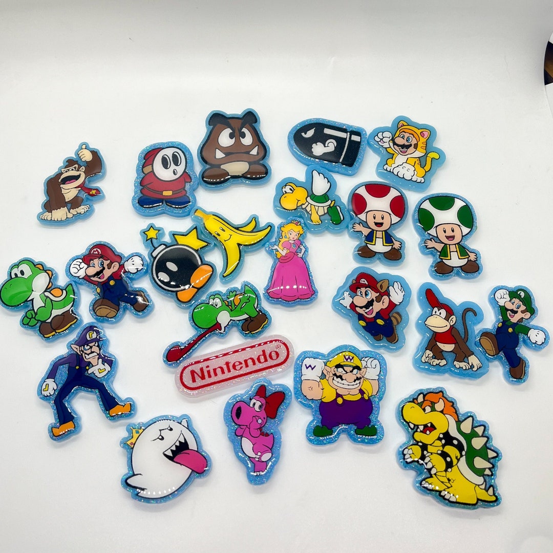 Mario Magnet Set - Etsy