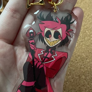 Alastor 3” Epoxy Acrylic Charm - Etsy