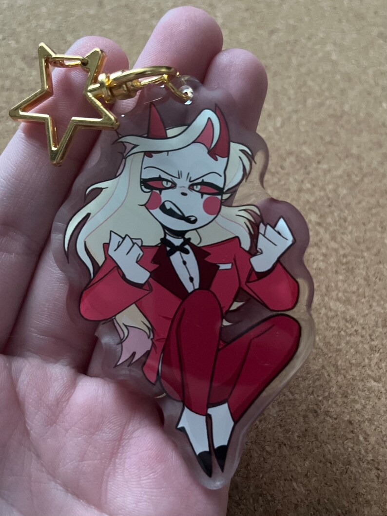 Charlie Morningstar 3 Epoxy Acrylic Charm - Etsy