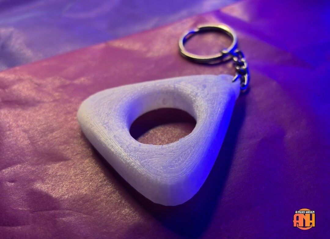 Coraline Inspired Glowing Seeing Stone Keychain/glowing Keychain/seeing ...