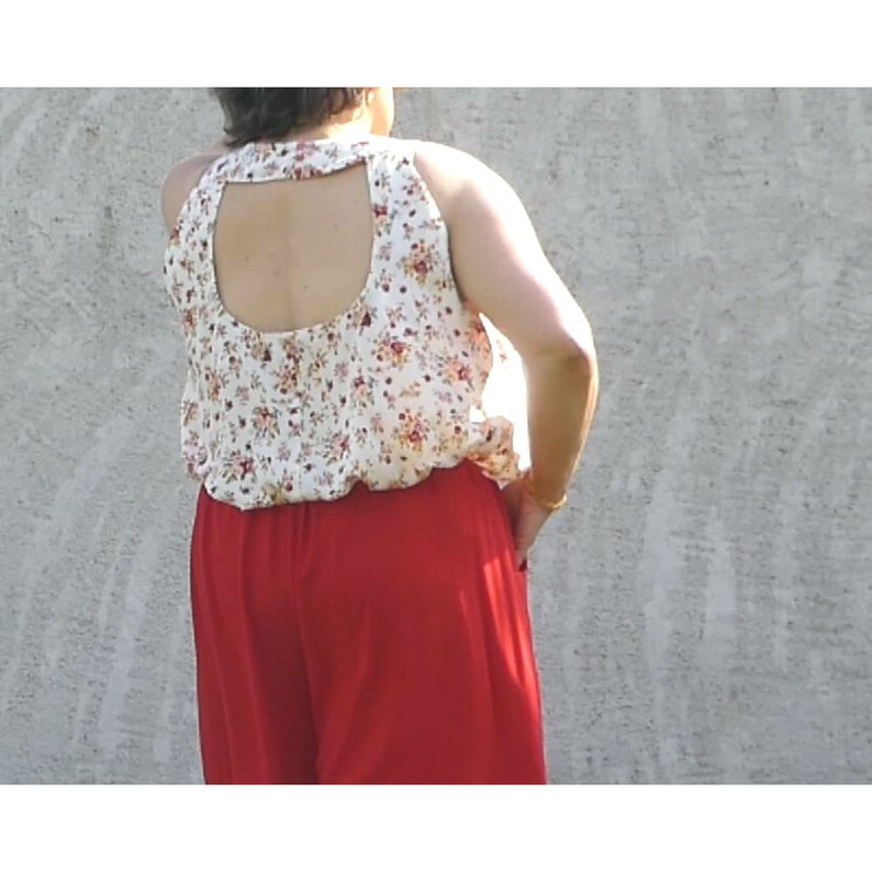 SUZY Top / Dress - Paper Pattern (POCHETTE) - Size 34 to 48 - Etsy ...