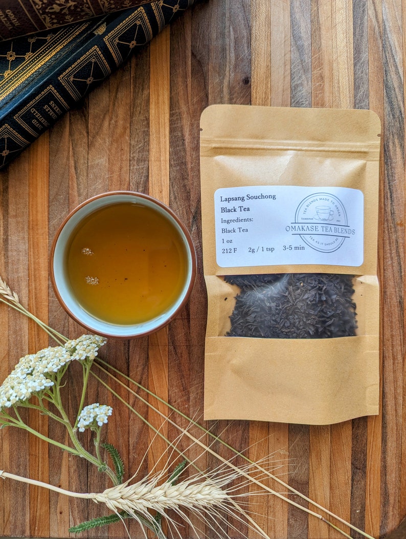Loose Leaf Black Tea - Lapsang Souchong - Etsy