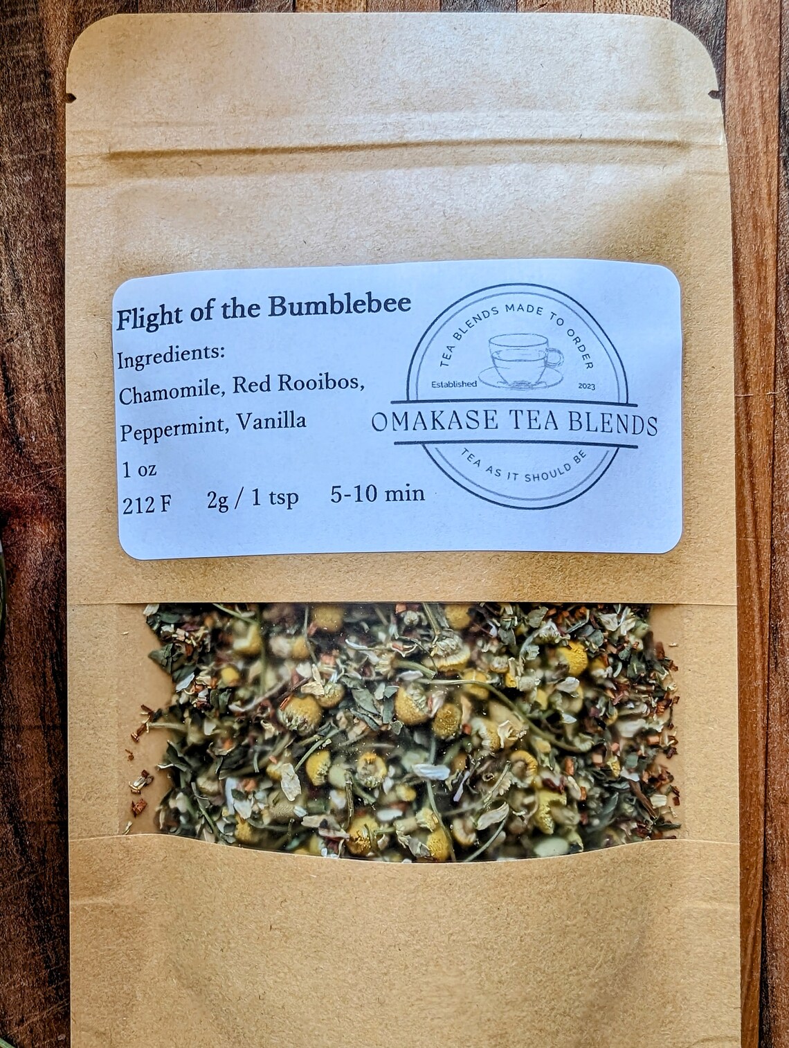 Loose Leaf Herbal Tea - Flight of the Bumblebee - Etsy