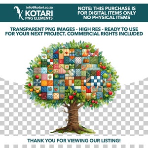 Patchwork Farm Animals and Elements - Transparent PNG Clipart ...