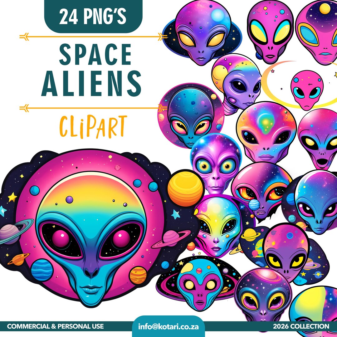Space Aliens - Transparent PNG Clipart - T-shirt Designs - Commercial ...