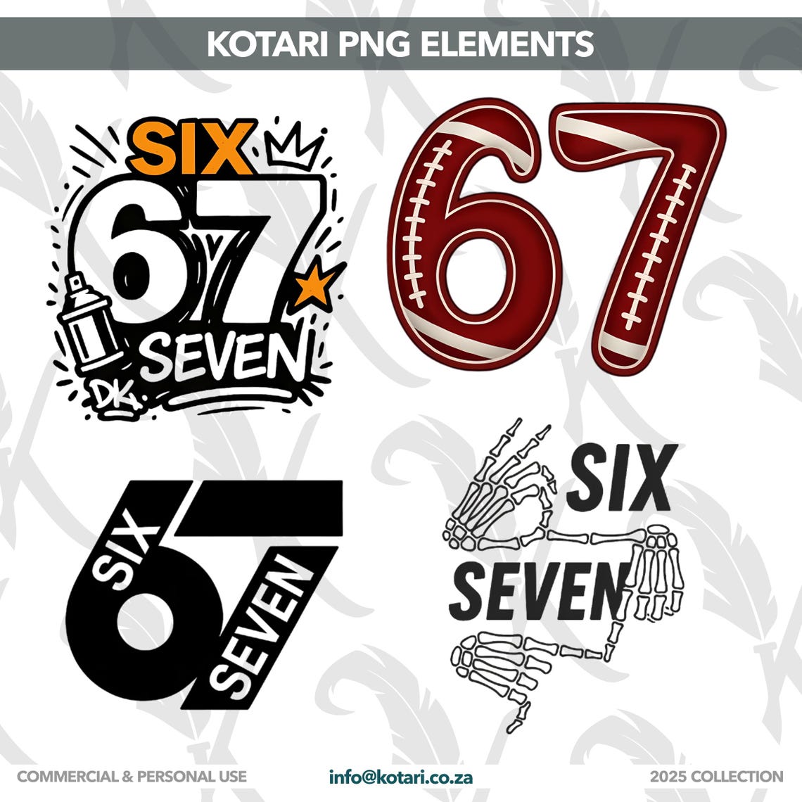 67 - Transparent PNG Clipart - Commercial Use - Etsy