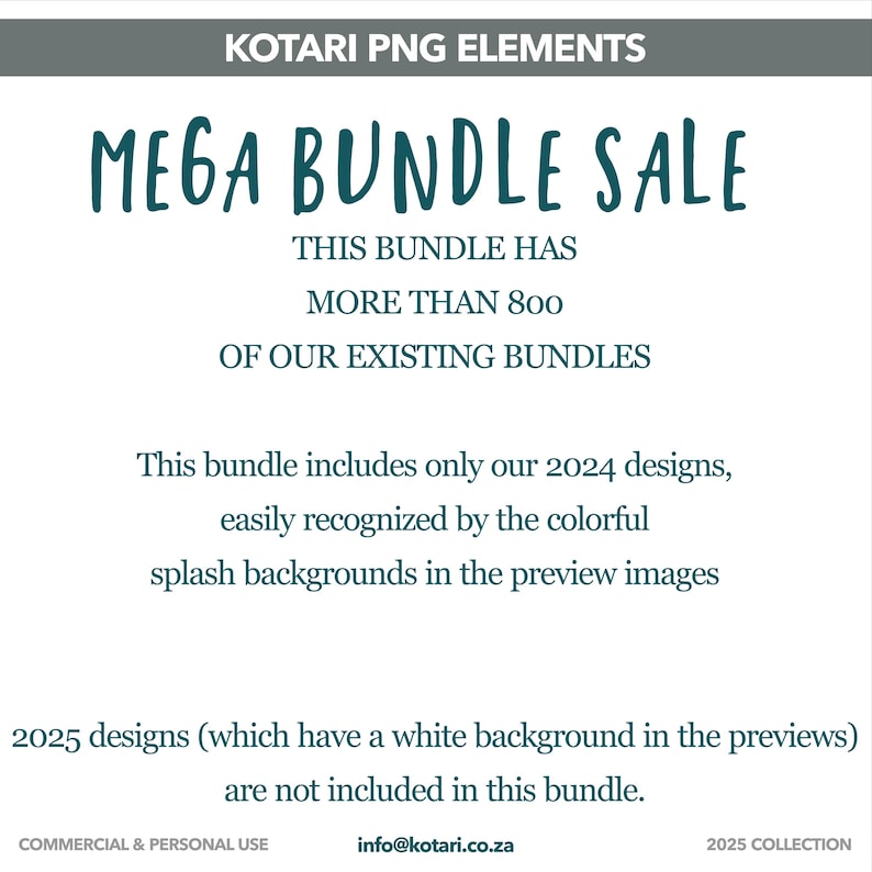 800+ Bundles - Mega Bundle - Transparent PNG Clipart - Commercial Use ...