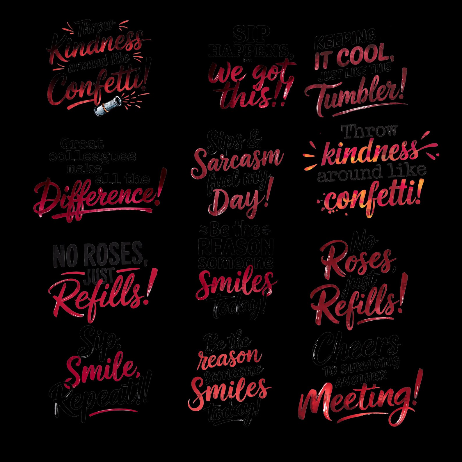 Friendship Text - Transparent PNG Clipart - Commercial Use - Etsy