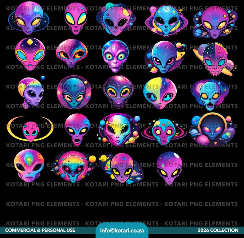 Space Aliens - Transparent PNG Clipart - T-shirt Designs - Commercial ...
