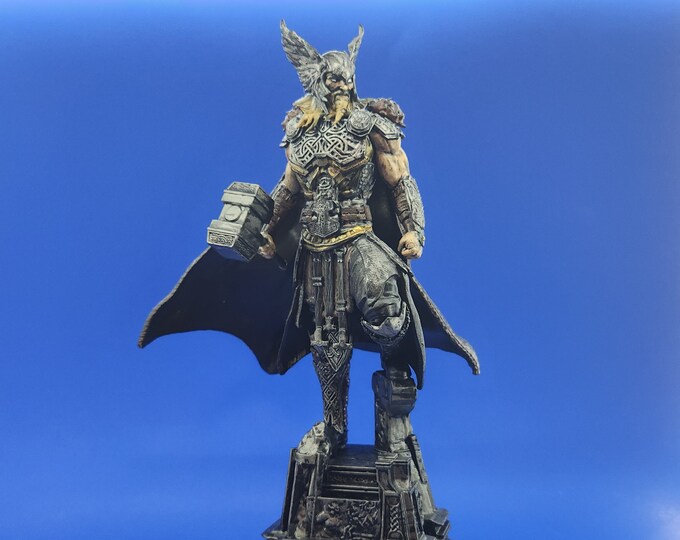 Viking Thor 10.5 Inches/266mm Resin Statue - Etsy
