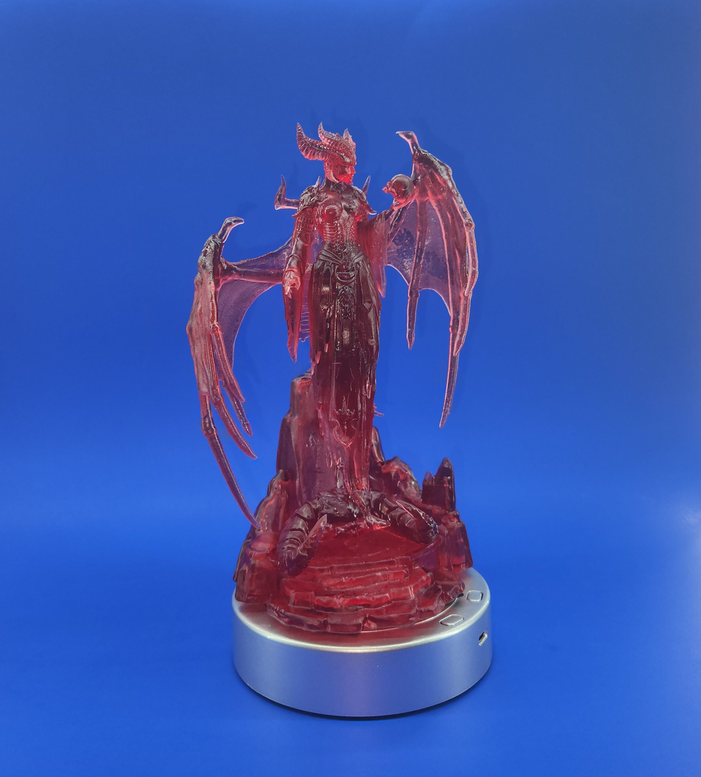 Lilith Clear Red Statue Statue Diablo IV 7.75 Inches/196mm - Etsy