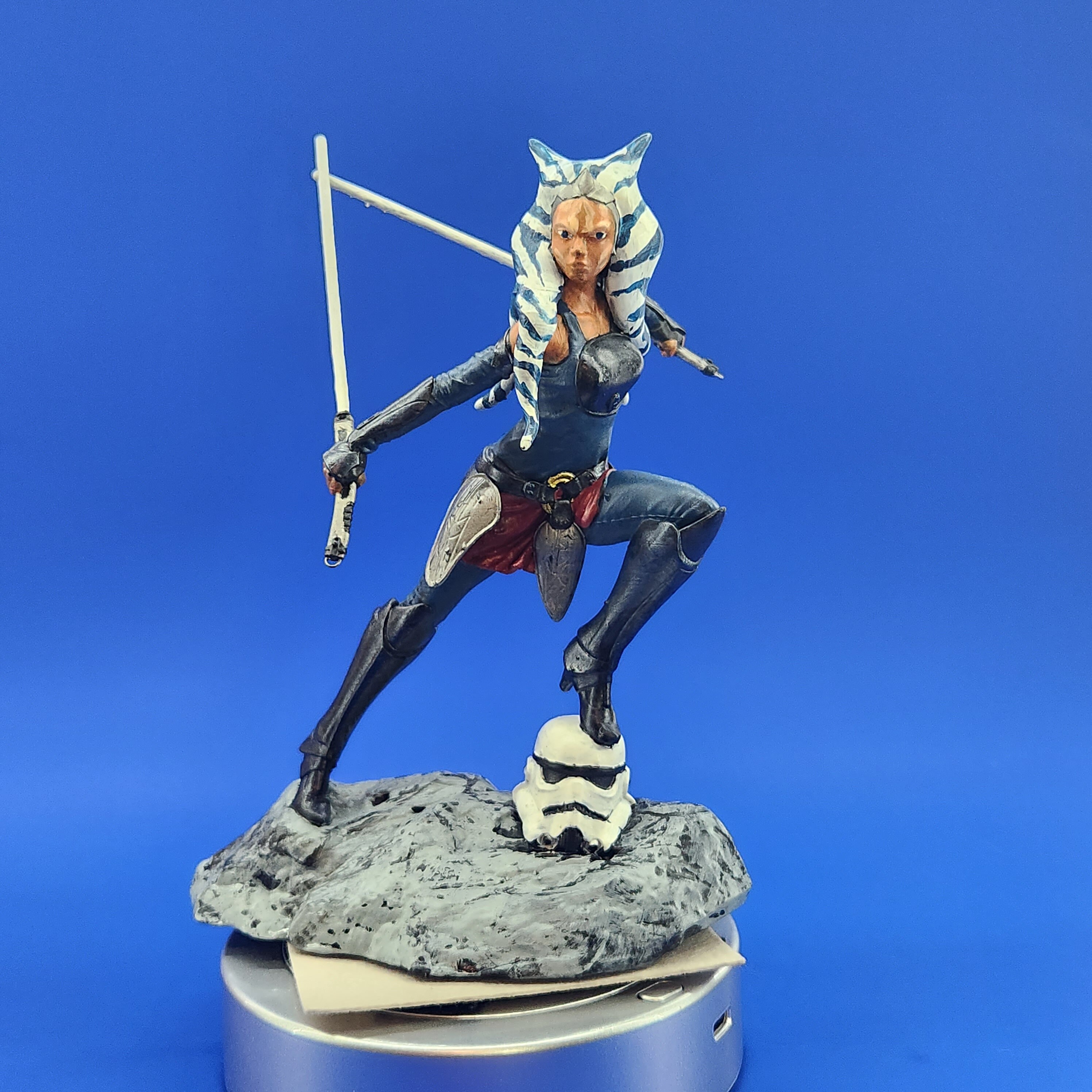 Ahsoka Tano From Star Wars Rebels Solid Resin Statue 7 Inches/177mm - Etsy