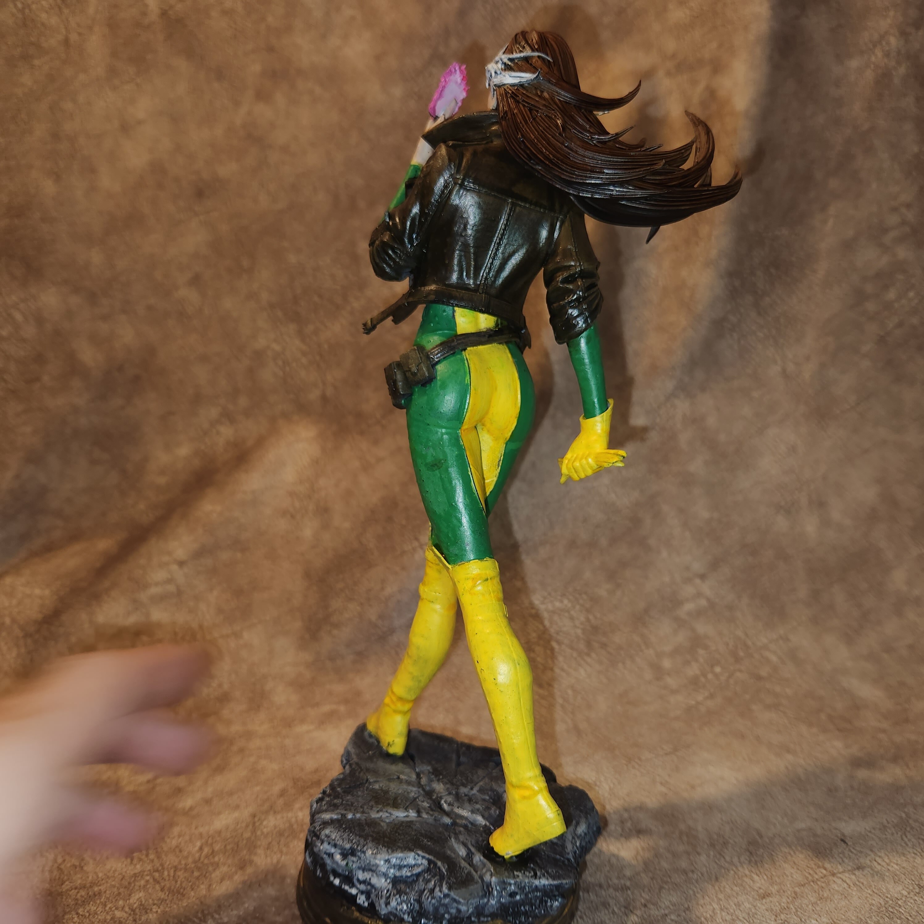Rogue From the X-men 3D Printed Fanart CA3D ~11in/279mm - Etsy