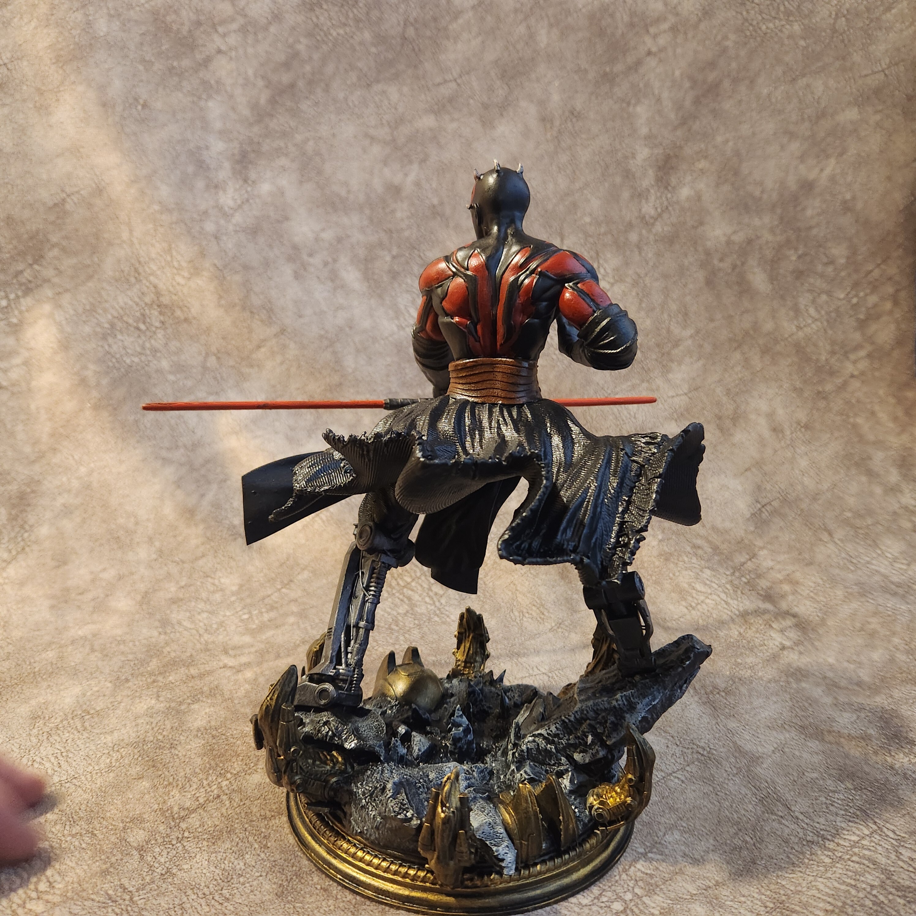 Darth Maul Fanart 3D Printed Hand Painted Star Wars Resin Statue 9.25 ...