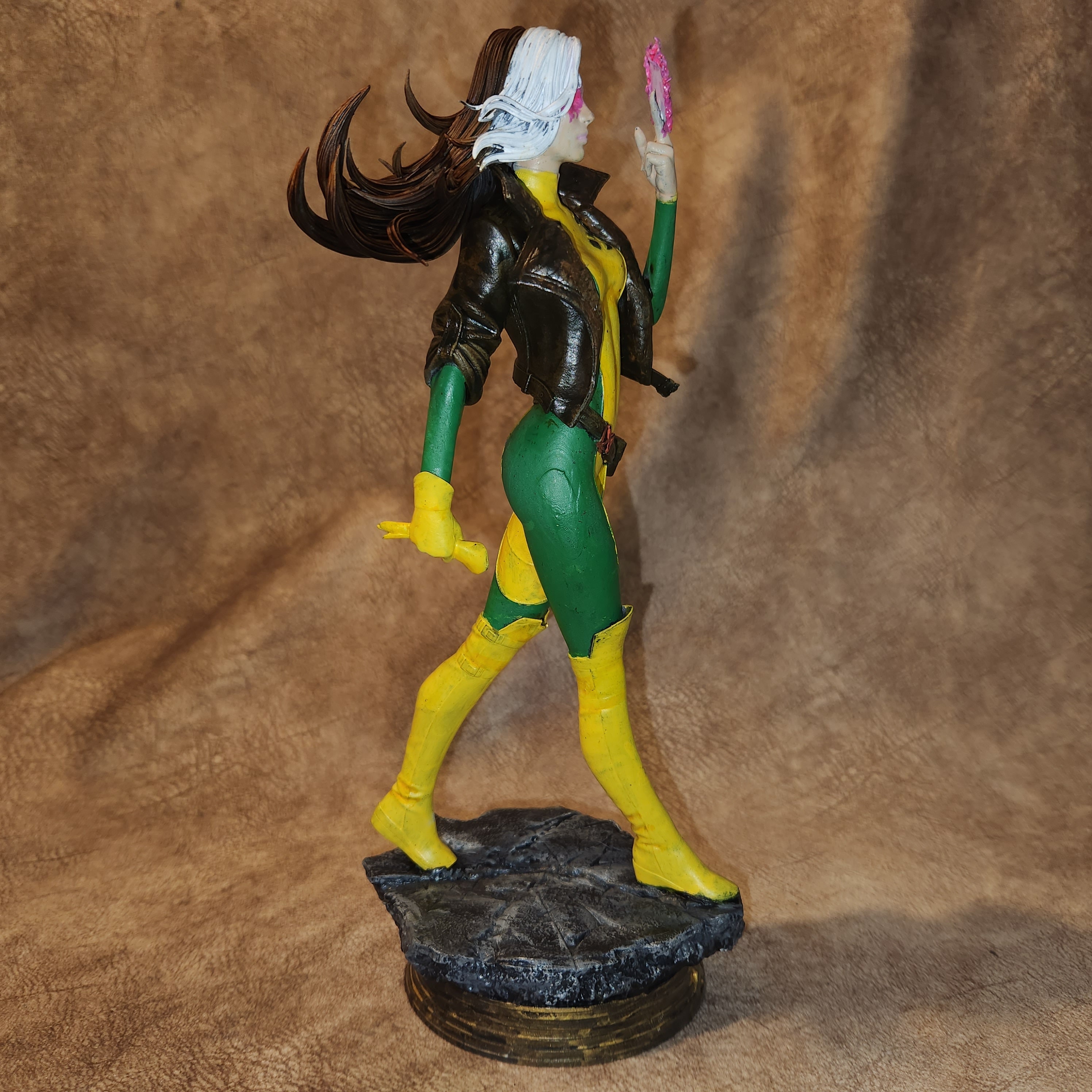 Rogue From the X-men 3D Printed Fanart CA3D ~11in/279mm - Etsy
