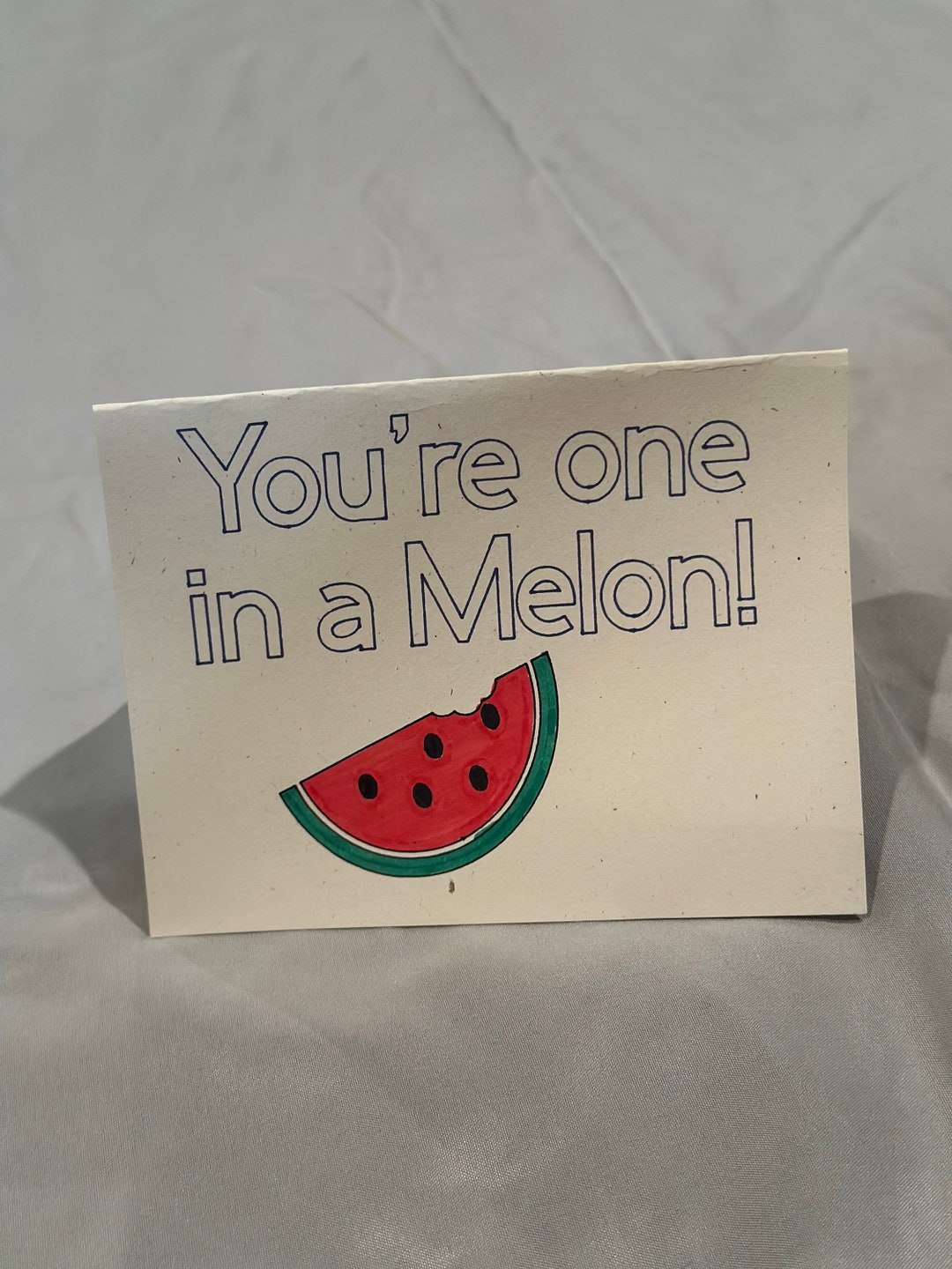 You’re One in a Melon Card - Etsy
