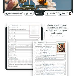 Gamified Goal Planner | Smart Goal Setting Quest PDF | ADHD Planner ...
