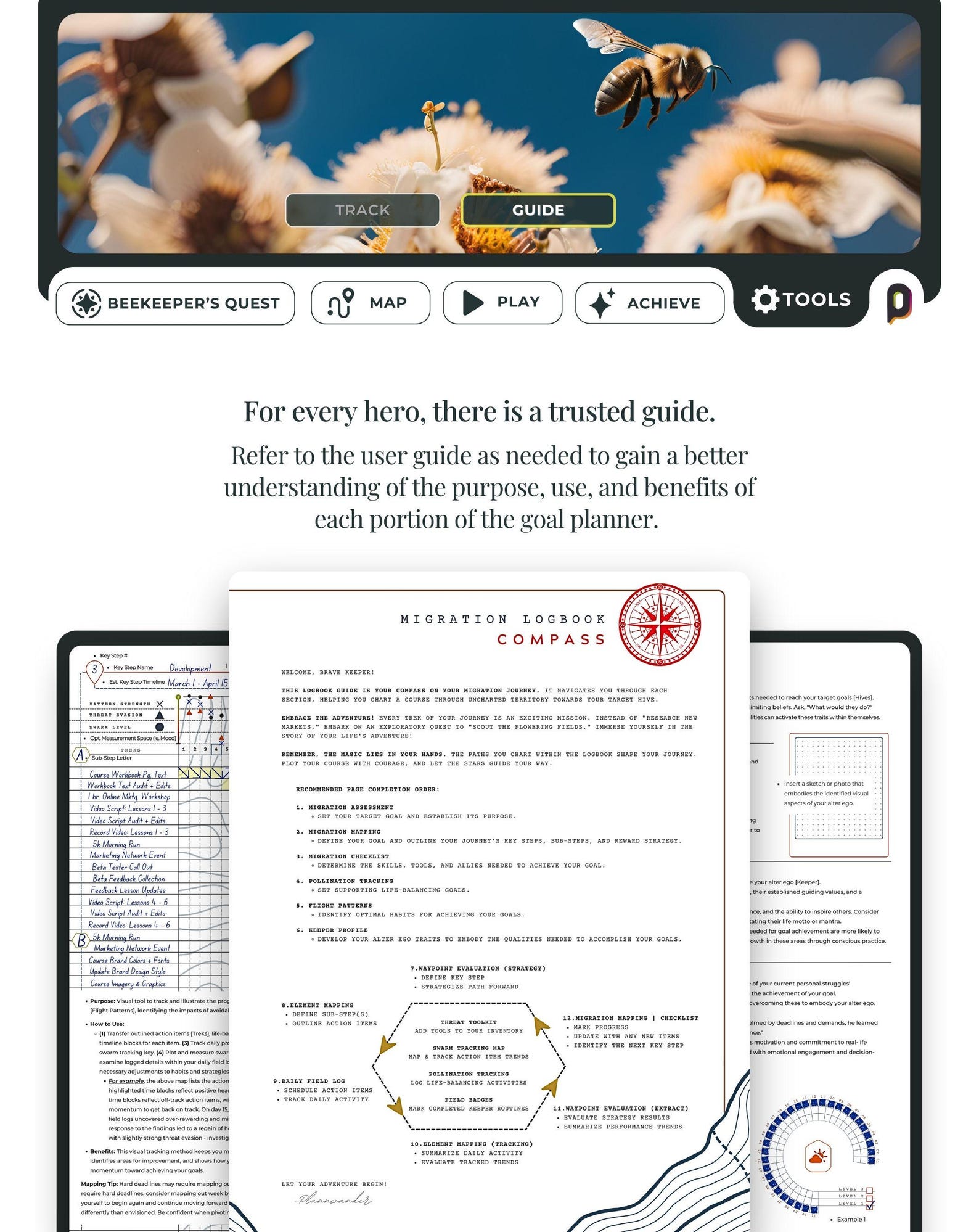 Gamified Goal Planner | Smart Goal Setting Quest PDF | ADHD Planner ...