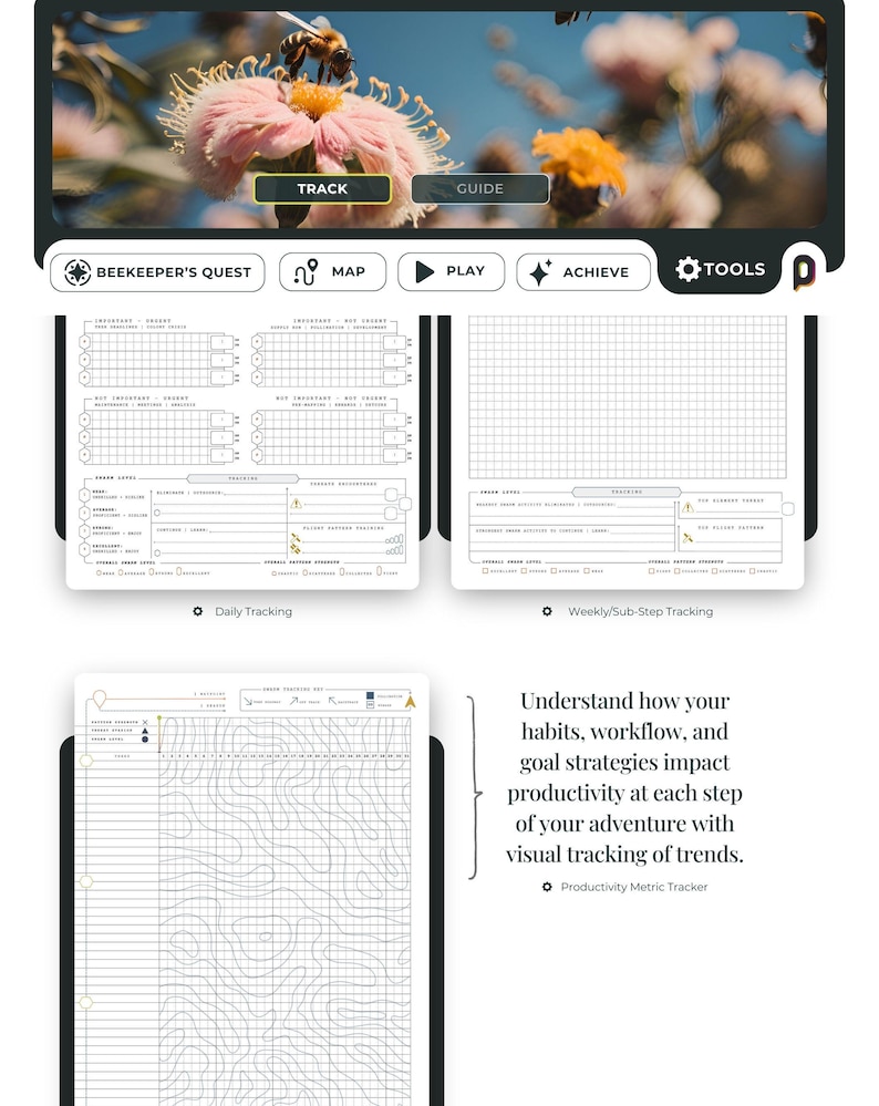 Gamified Goal Planner | Smart Goal Setting Quest PDF | ADHD Planner ...