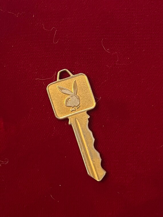 vintage playboy bunny key - Gem