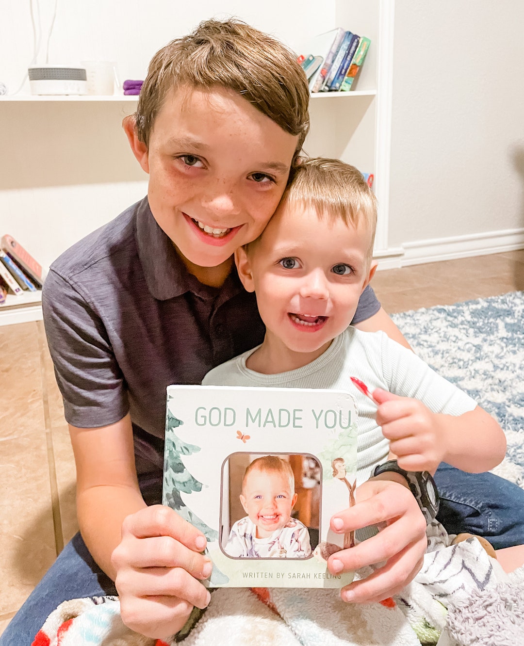 God Made You Board Book Template for Canva - Personizable - Etsy