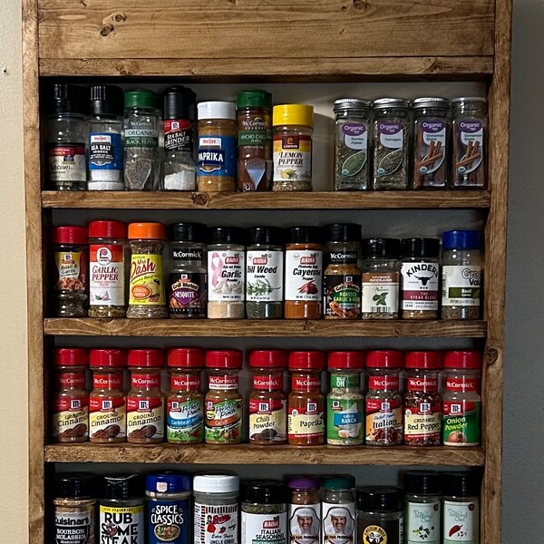 Spice Rack - Etsy