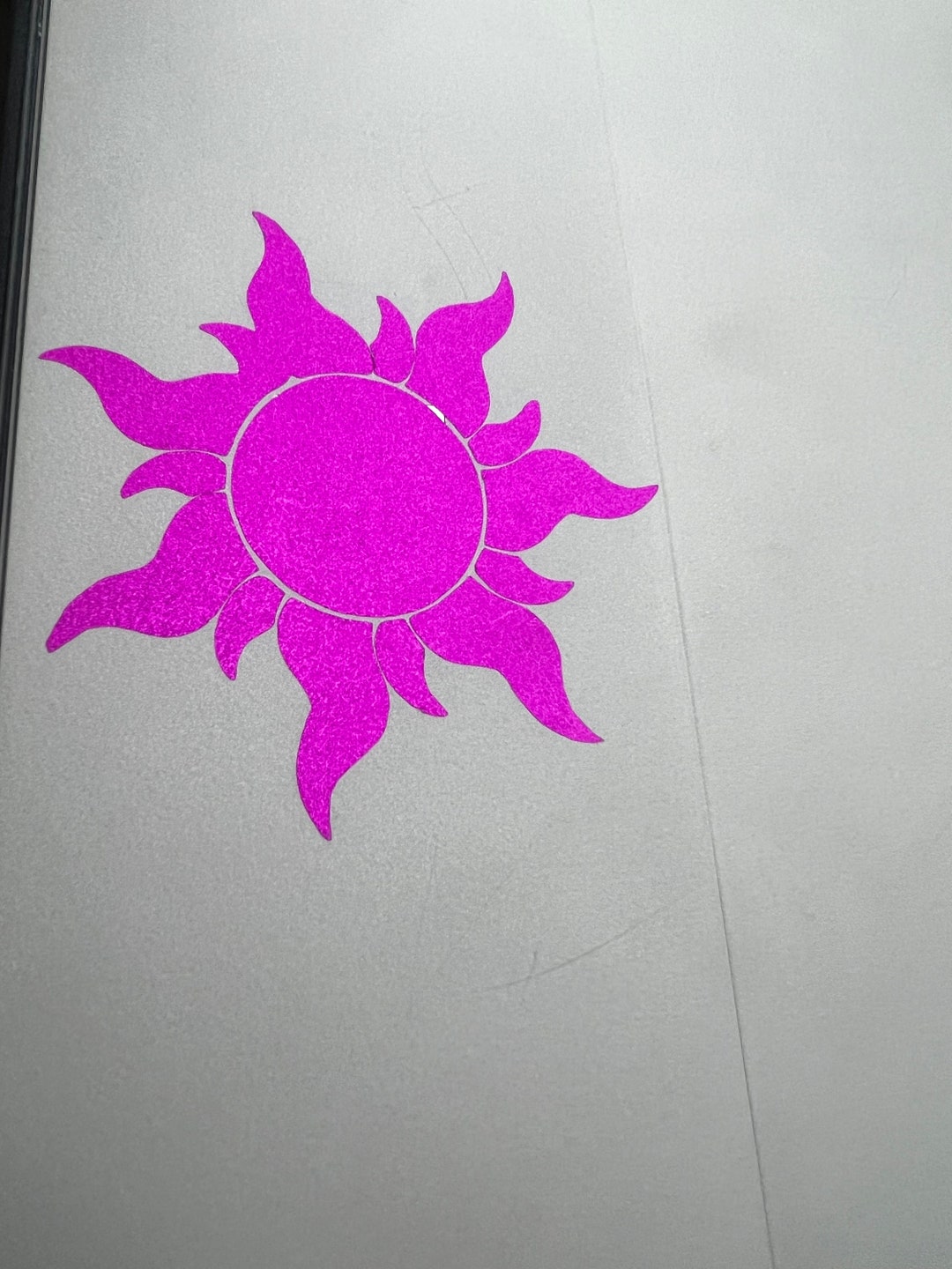 Tangled Sun Sticker - Etsy