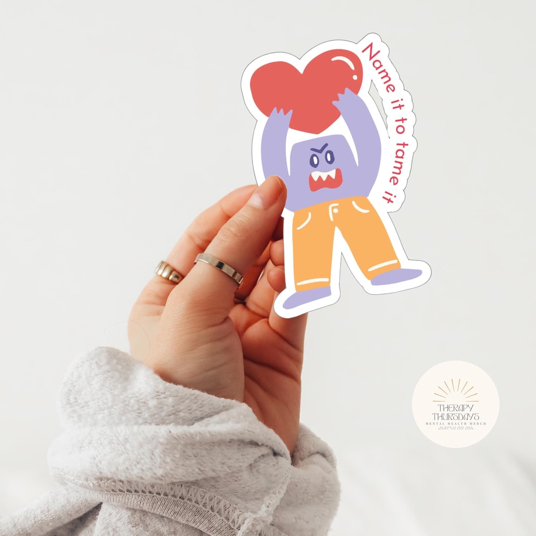 Funny Mental Health Stickers | Water Bottle Sticker | Laptop Sticker ...