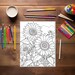 Coloring Pages for Kids Nature Coloring Pages for Relaxing Coloring ...