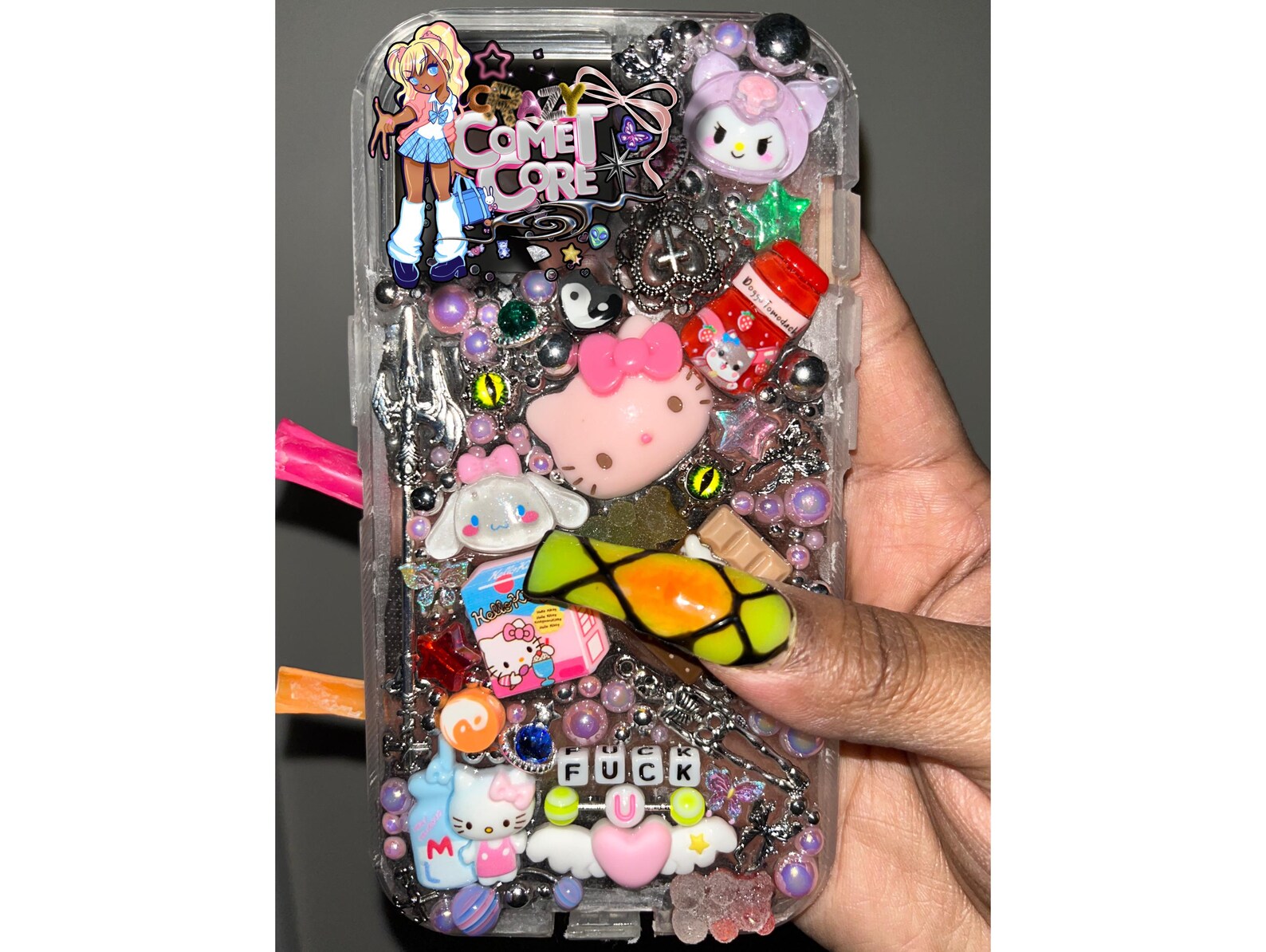 Custom Kawaii Junk Cases 3 Piece Protective Case Usually Ships Within 1 ...