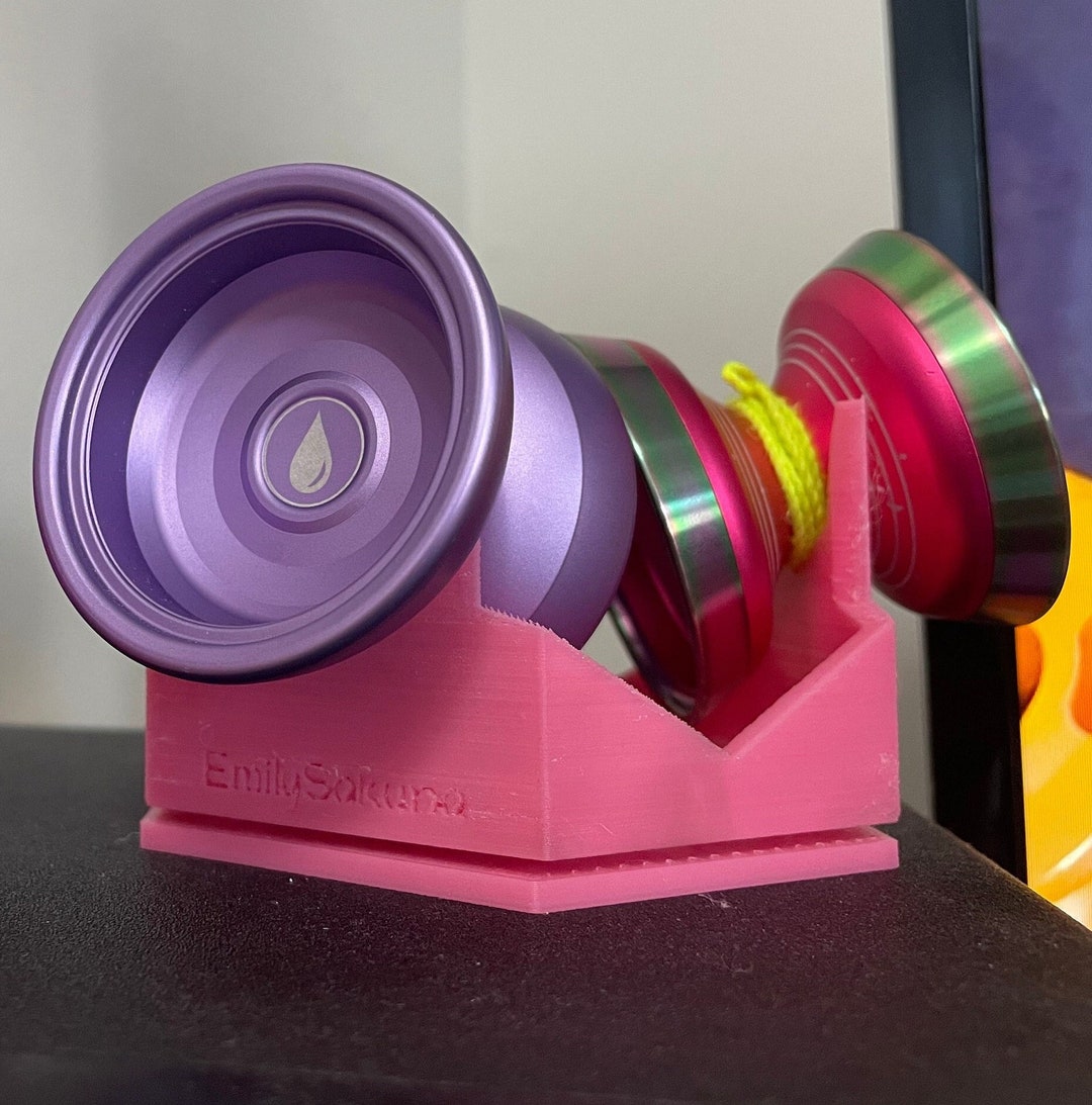 Rotating Triple Yoyo Stand Display STL Files for 3D Printing - Etsy