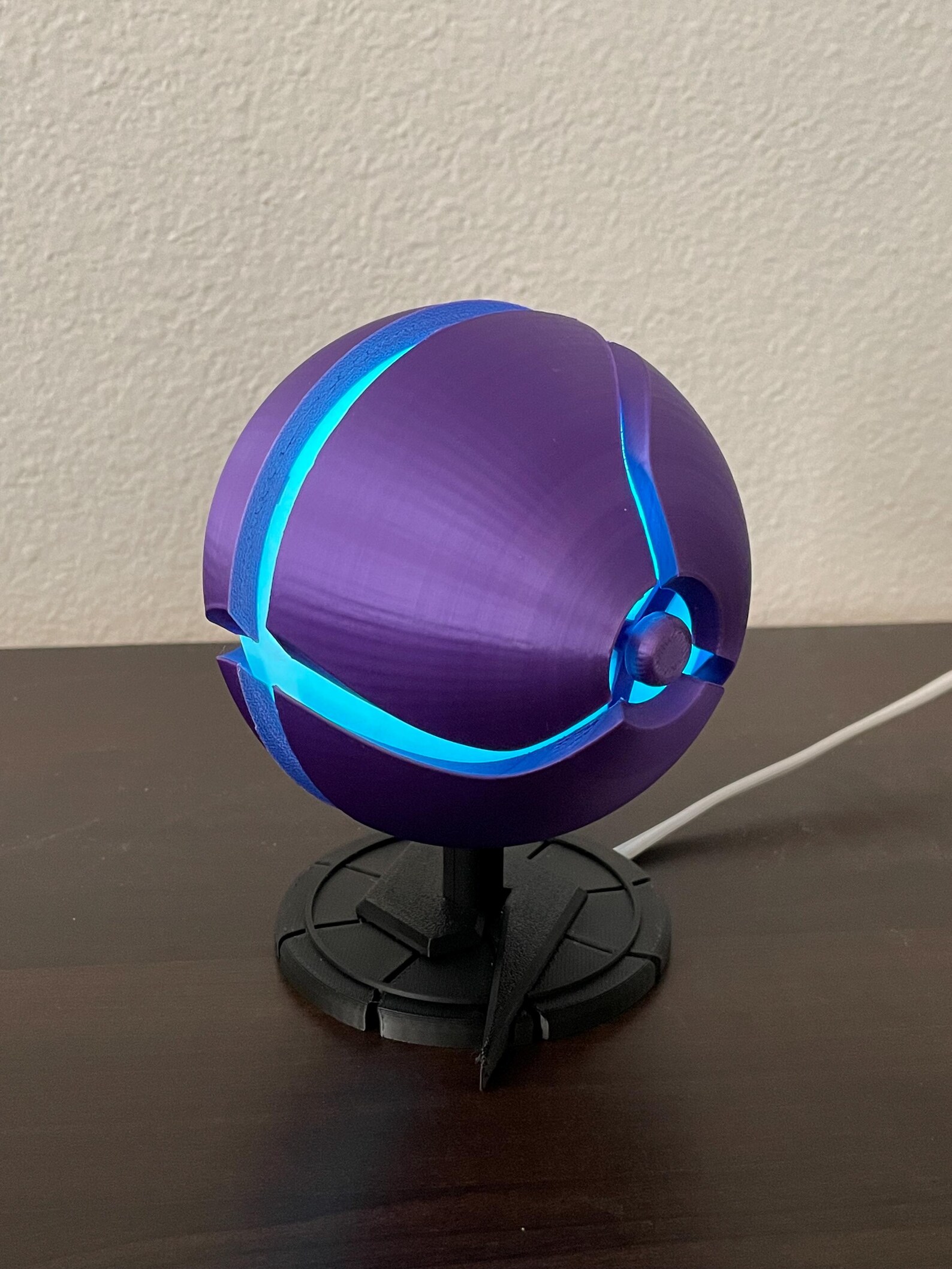 Metroid Morph Ball Light-up Display - Samus Morph Ball From Metroid ...